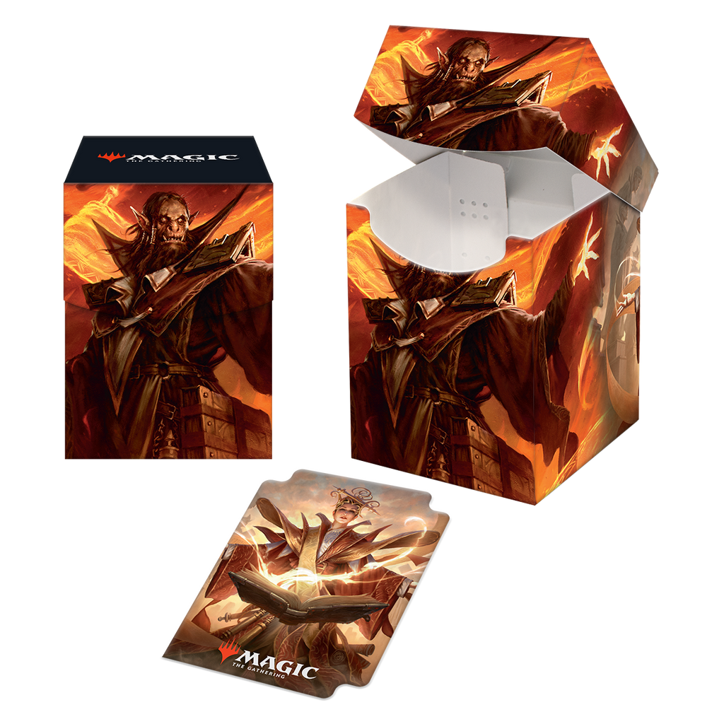 Ultra PRO: 100+ Deck Box - Strixhaven (Plargg, Dean of Chaos & Augusta