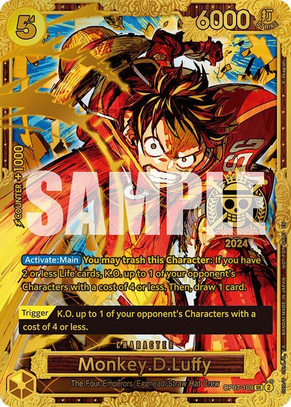Monkey.D.Luffy (Championship 2024 World Final 1st Place) [One Piece Pr